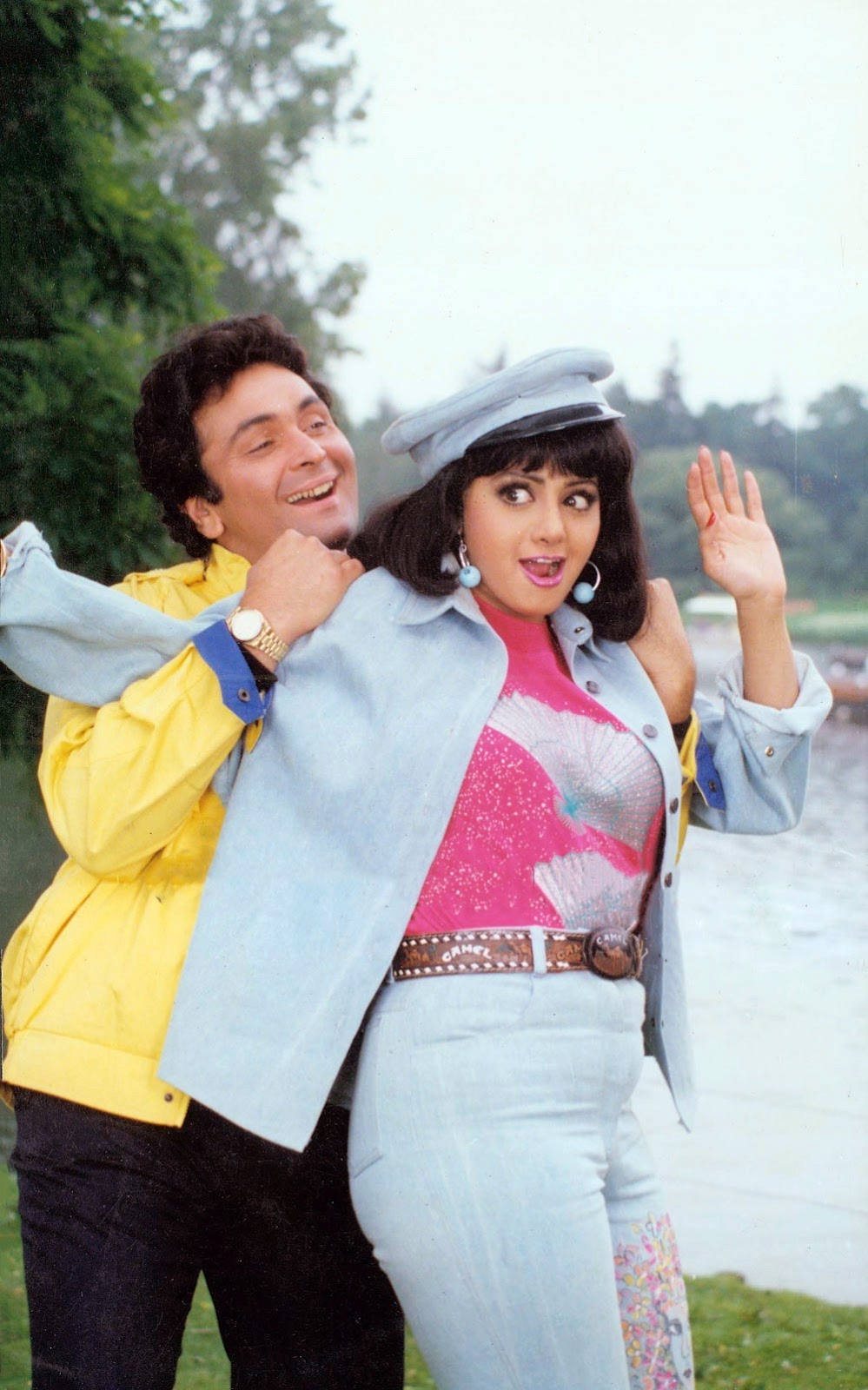 Sridevi: Sridevi's double role in Gurudev (1993) with Anil Kapoor and ...