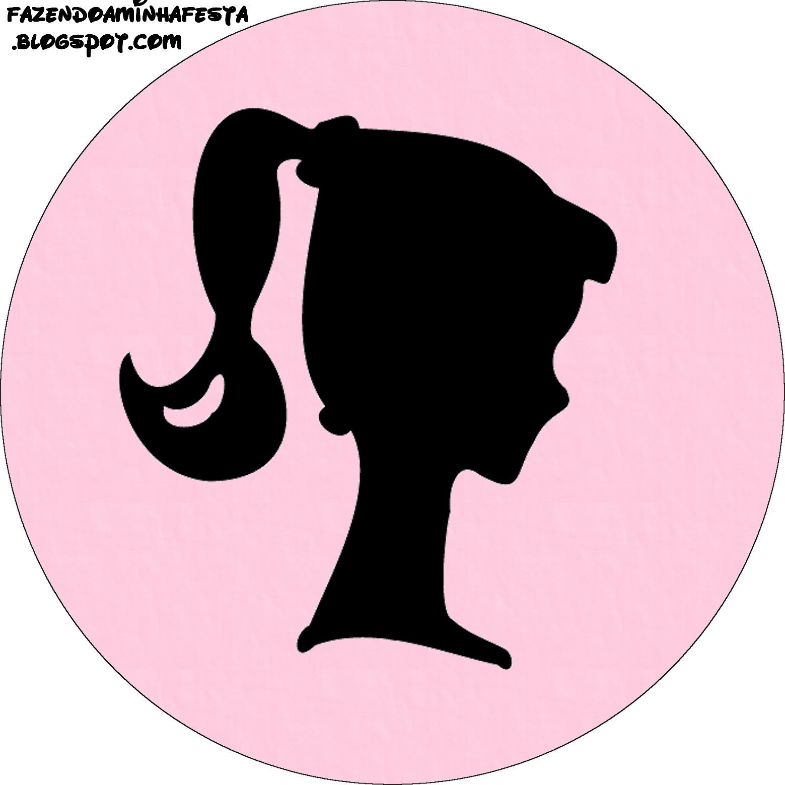Imprimibles Gratis De Barbie Silueta Ideas Y Material Gratis Para Fiestas Y Celebraciones Oh