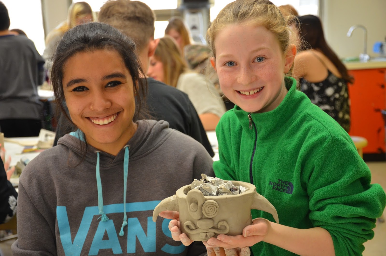 South Kamloops Secondary Visual Arts: Clay Monsters: Collaborative ...