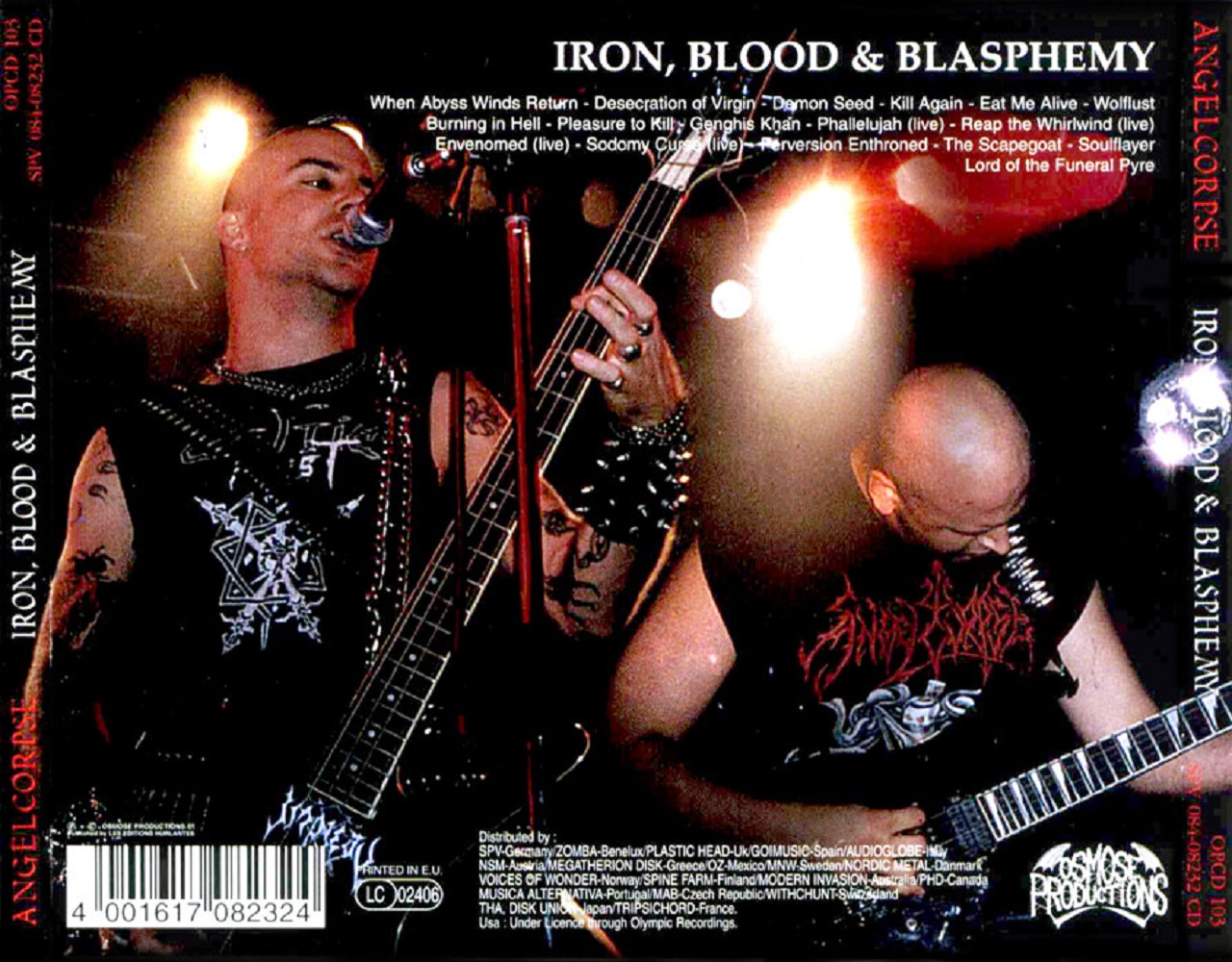 Cries from the Quiet World: Angelcorpse "Iron, Blood And Blasphemy"