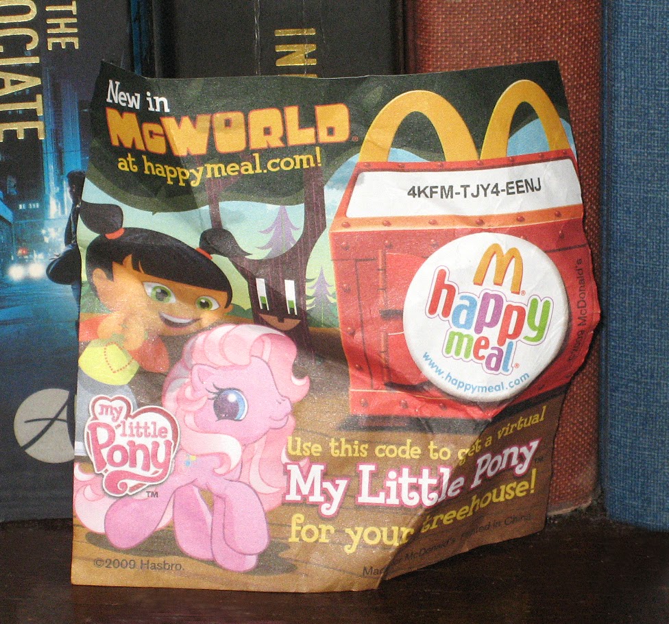 Percy's Fast Food Toy Stories : My Little Pony Computer Game - McD