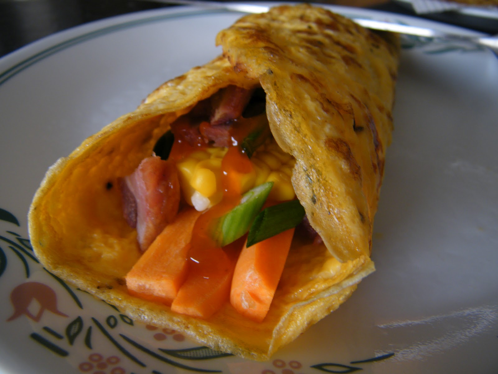 In Search of Taste Perfection: Omelette Wrap!