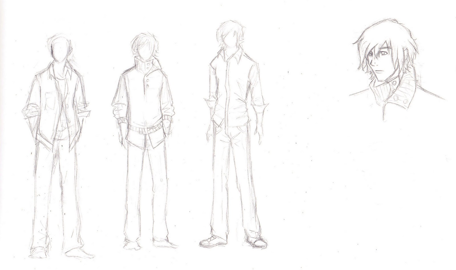 Interactive Narrative: Designs (Main Characters)