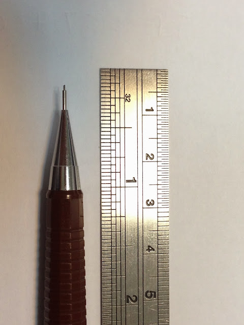 A review of the Pentel P203 0.3mm mechanical pencil