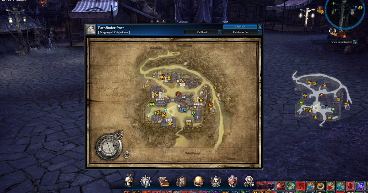 Tera Online Guides: Tera Online Map Interface