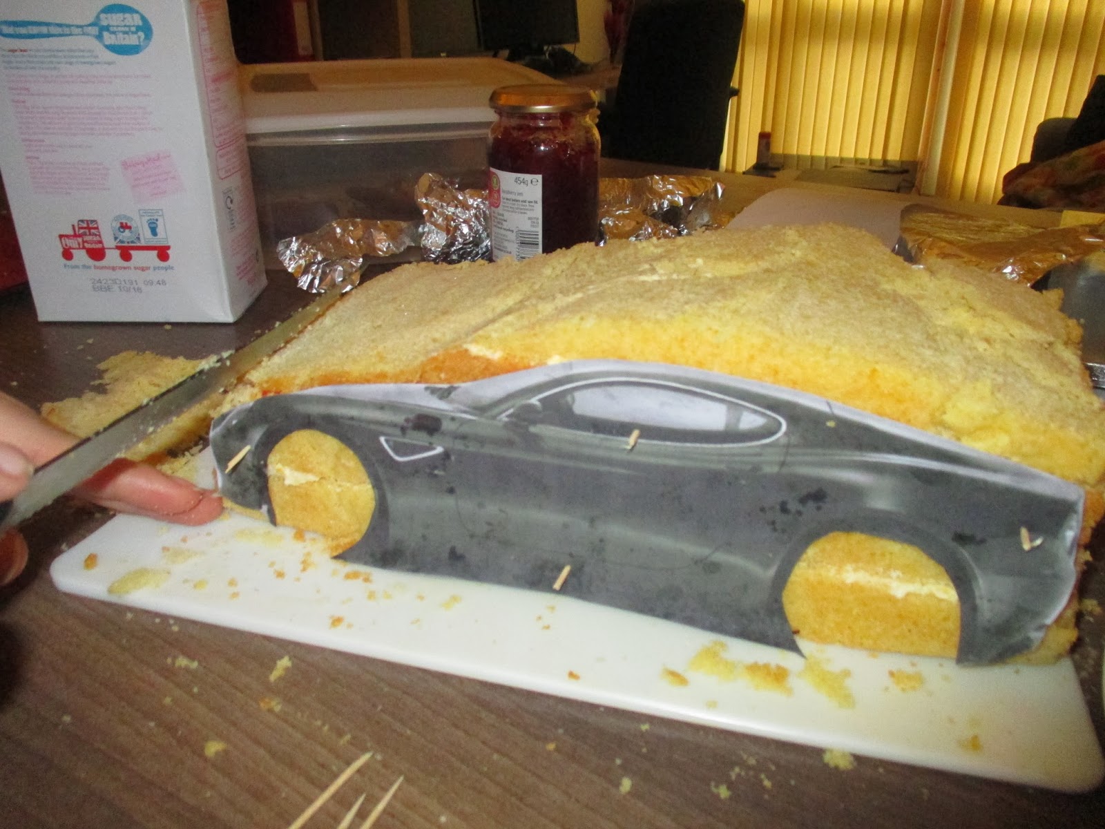 Bakes by Liddie: Alfa Romeo Birthday Cake