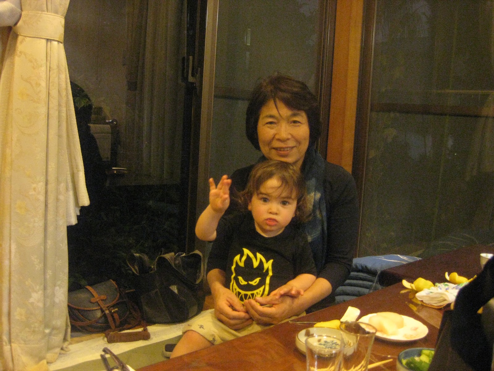 Following the Dots: visiting Oba-chan