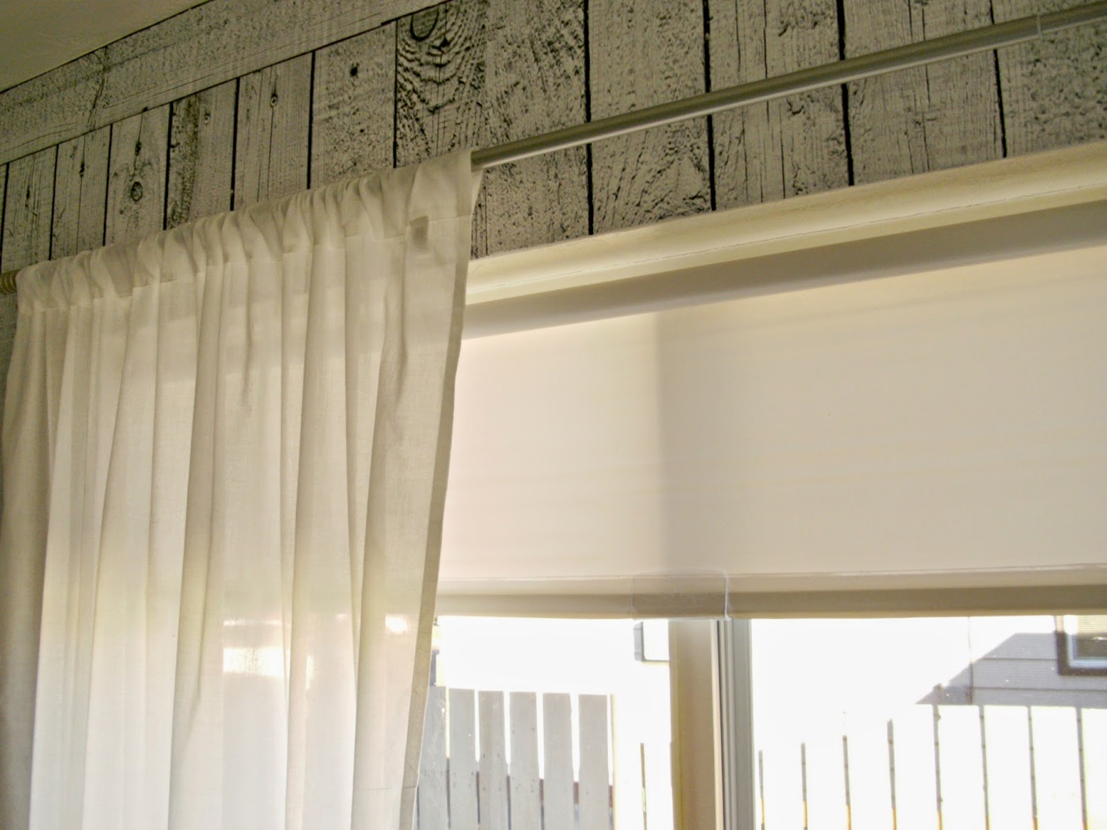 Master Bedroom Redo - Inexpensive Window Coverings - Little Vintage Cottage
