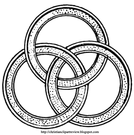 Trinity ring symbols from the catacombs... | Christian Clip Art Review