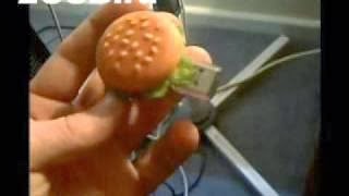 The interesting items: Chicken Burger USB Hub.
