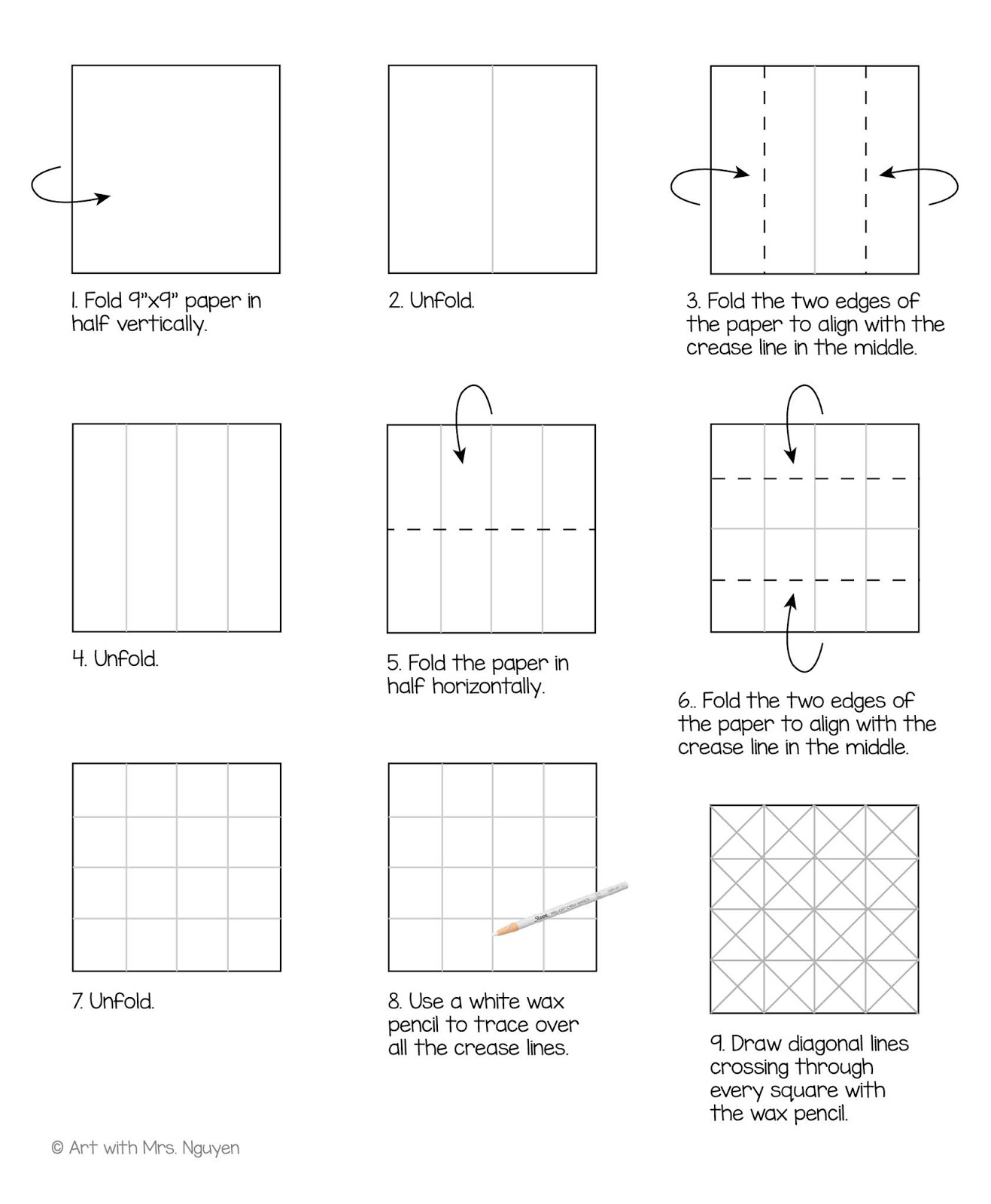 Geometric Watercolor Quilts | Art with Mrs. Nguyen
