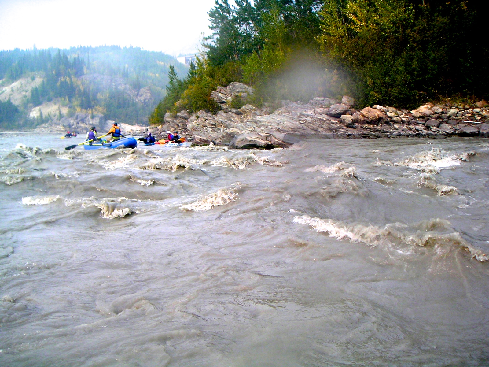 Chuck's Adventures: Whitewater Rafting Alaska's Nenana River