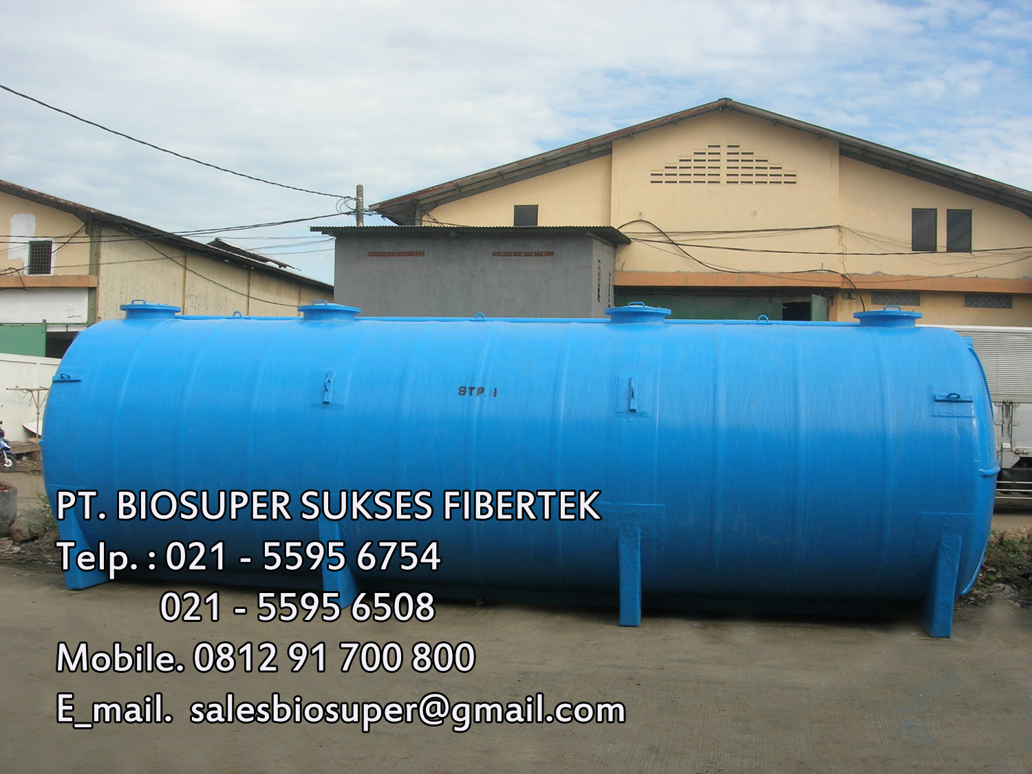 Supplier Septic Tank Dan Produk Fibreglass Lainnya.: STP ( Sewage ...