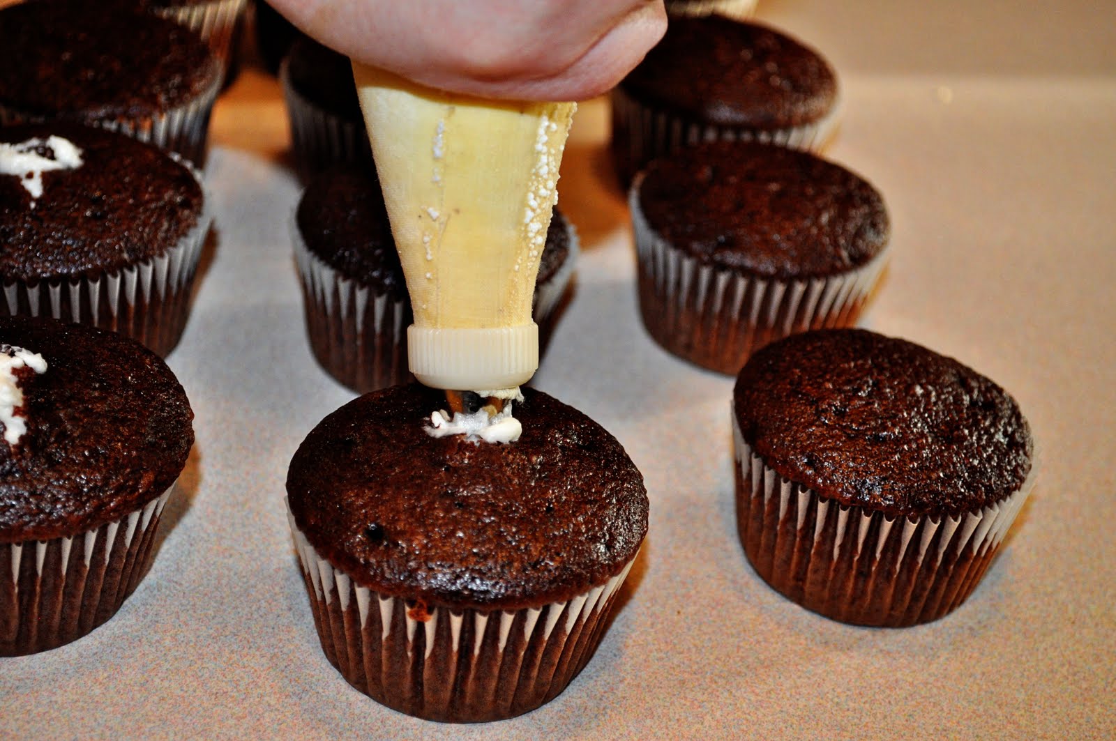 My Favorite Meals: French Cream Filled Cupcakes