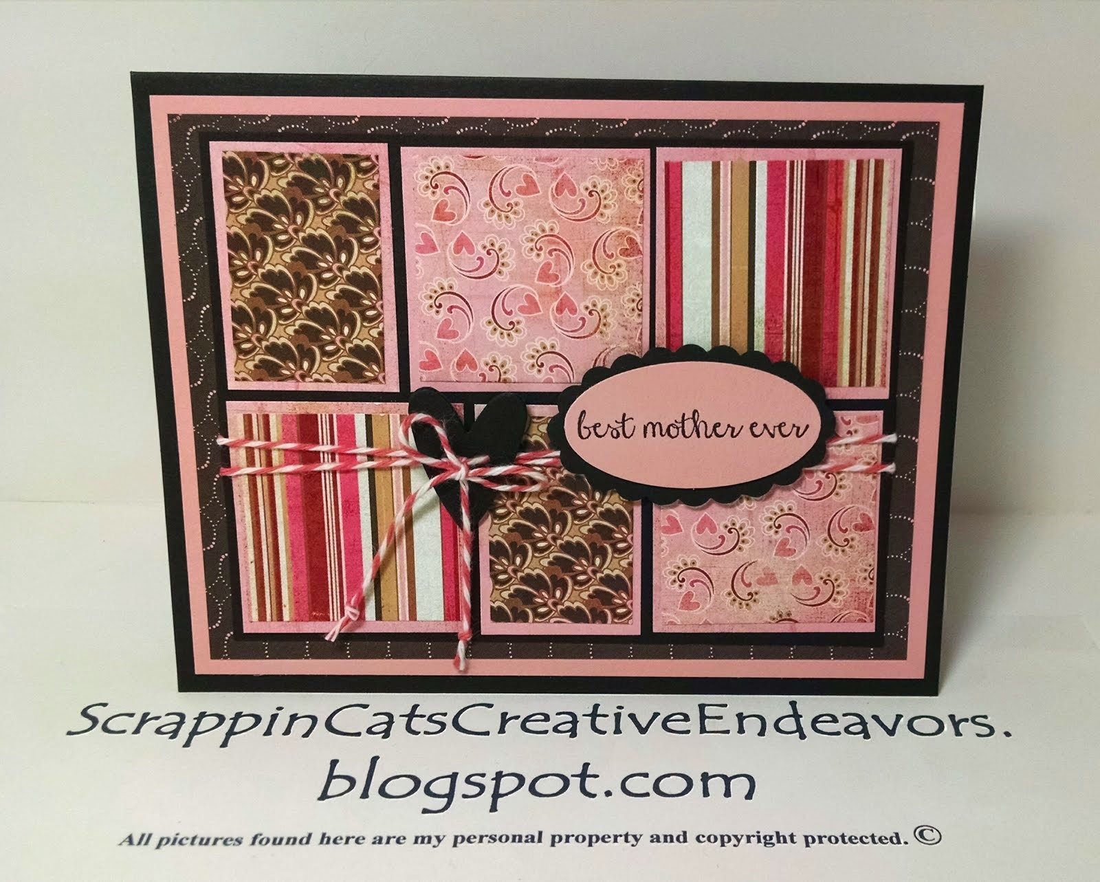 Welcome to Scrappin' Cat's Creative Endeavors: Paper stack cards