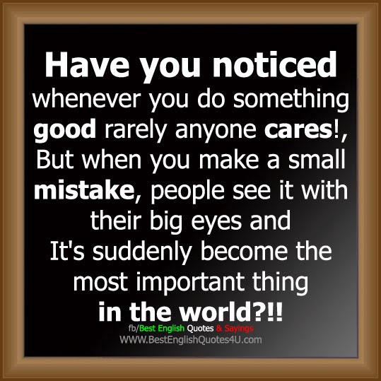 Have you noticed...?