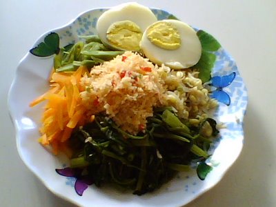 Indonesia Secret Kitchen: Nasi Gudangan recipe
