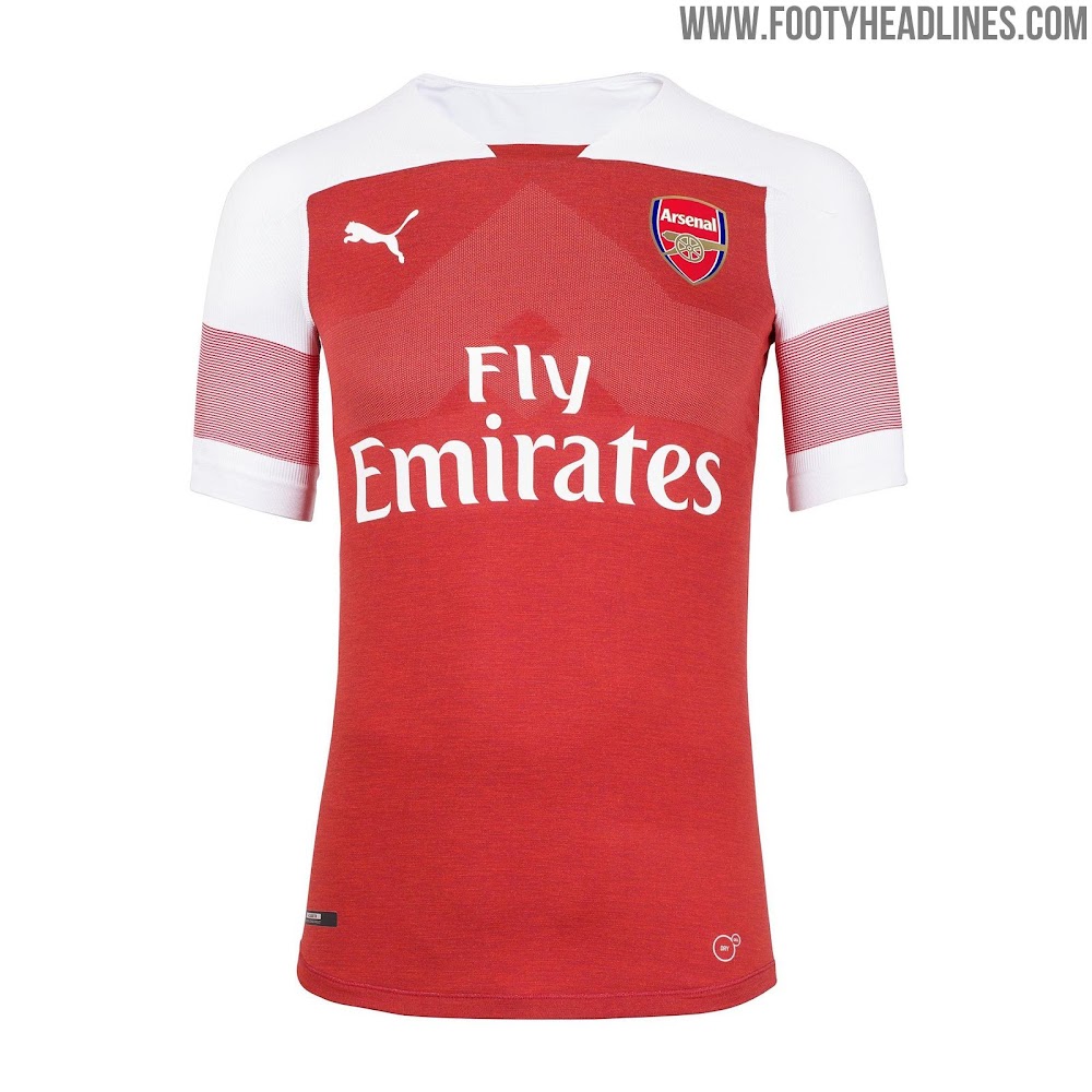 Arsenal 18-19 Home Kit Released - Footy Headlines