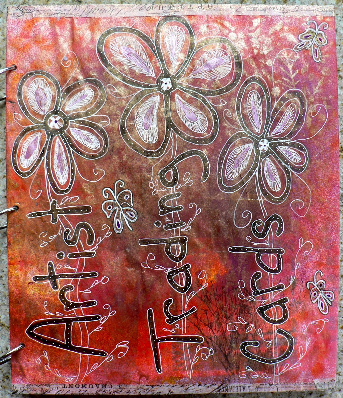 Creative Expressions: Doodled Book Covers