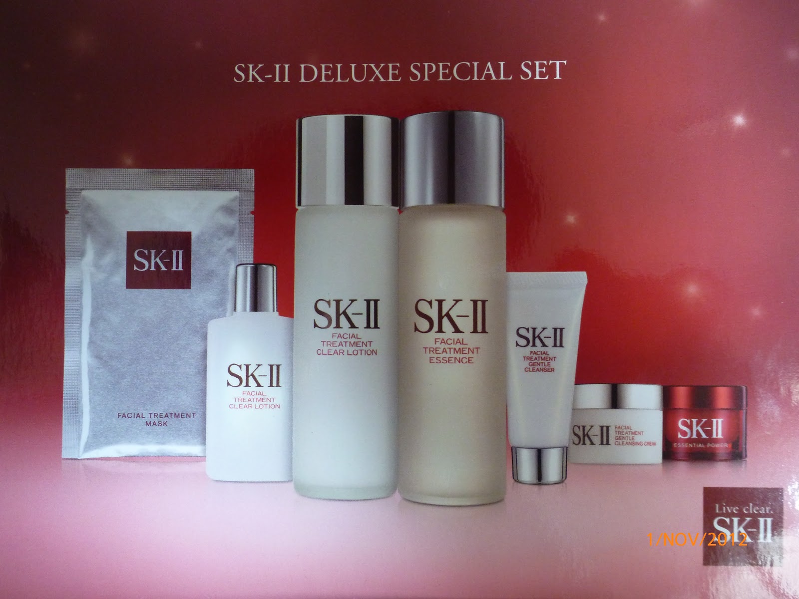Skin care and Make up Review : SK-II : Deluxe special set