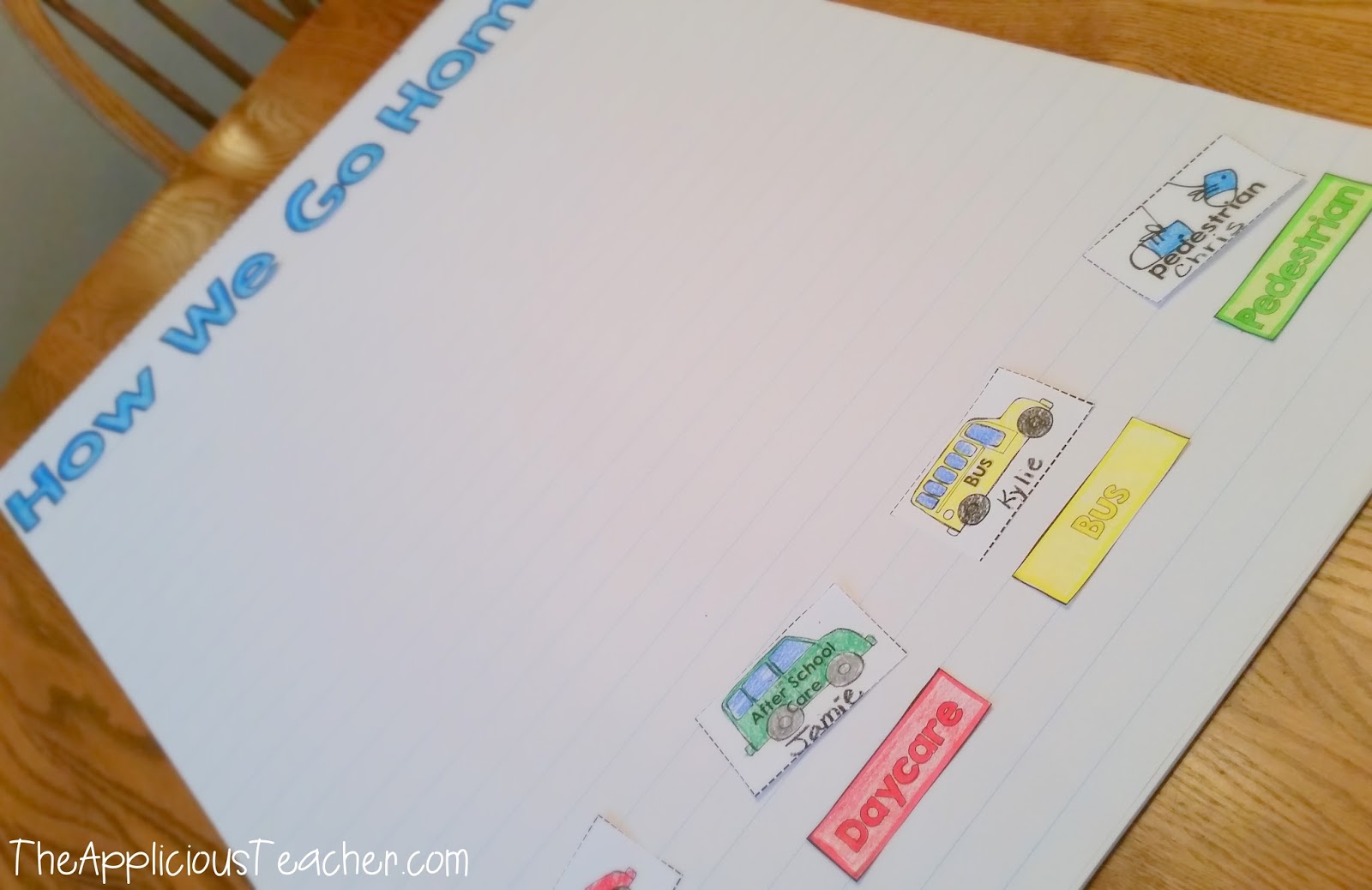 First Week of School Charts FREEBIE - The Applicious Teacher