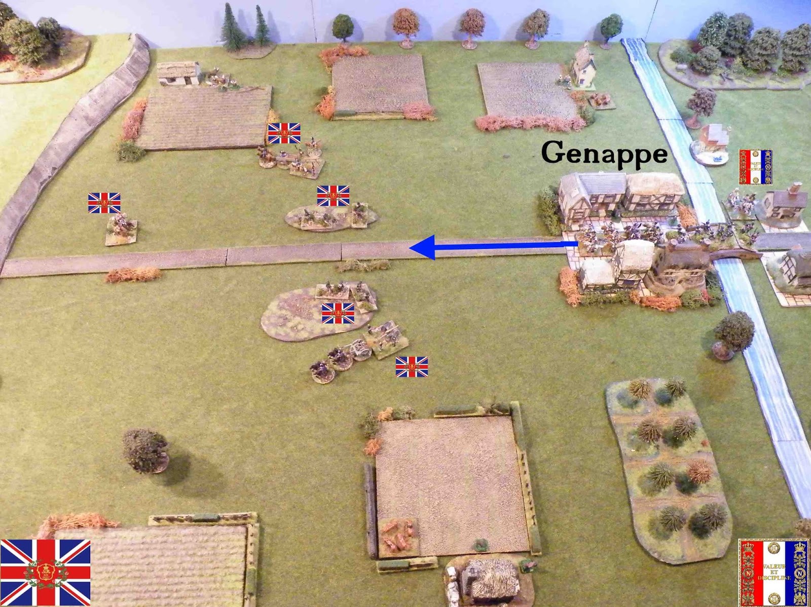 MrF's (plus Jack, Amy & Jennys!!) Gaming: DBN23 Genappe 1815