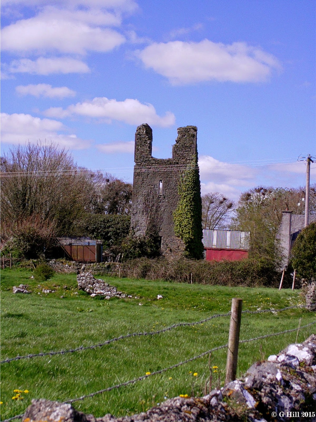 Ireland In Ruins: Urlingford Castle & Church Co Kilkenny