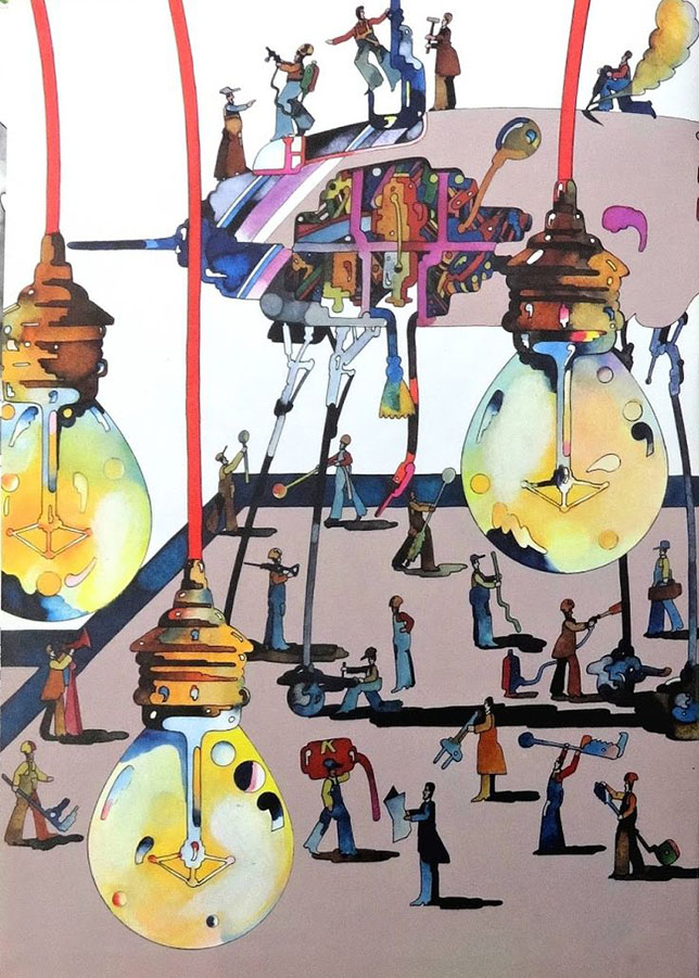 Artist of the day: Artist of the day, March 22: Heinz Edelmann, German ...