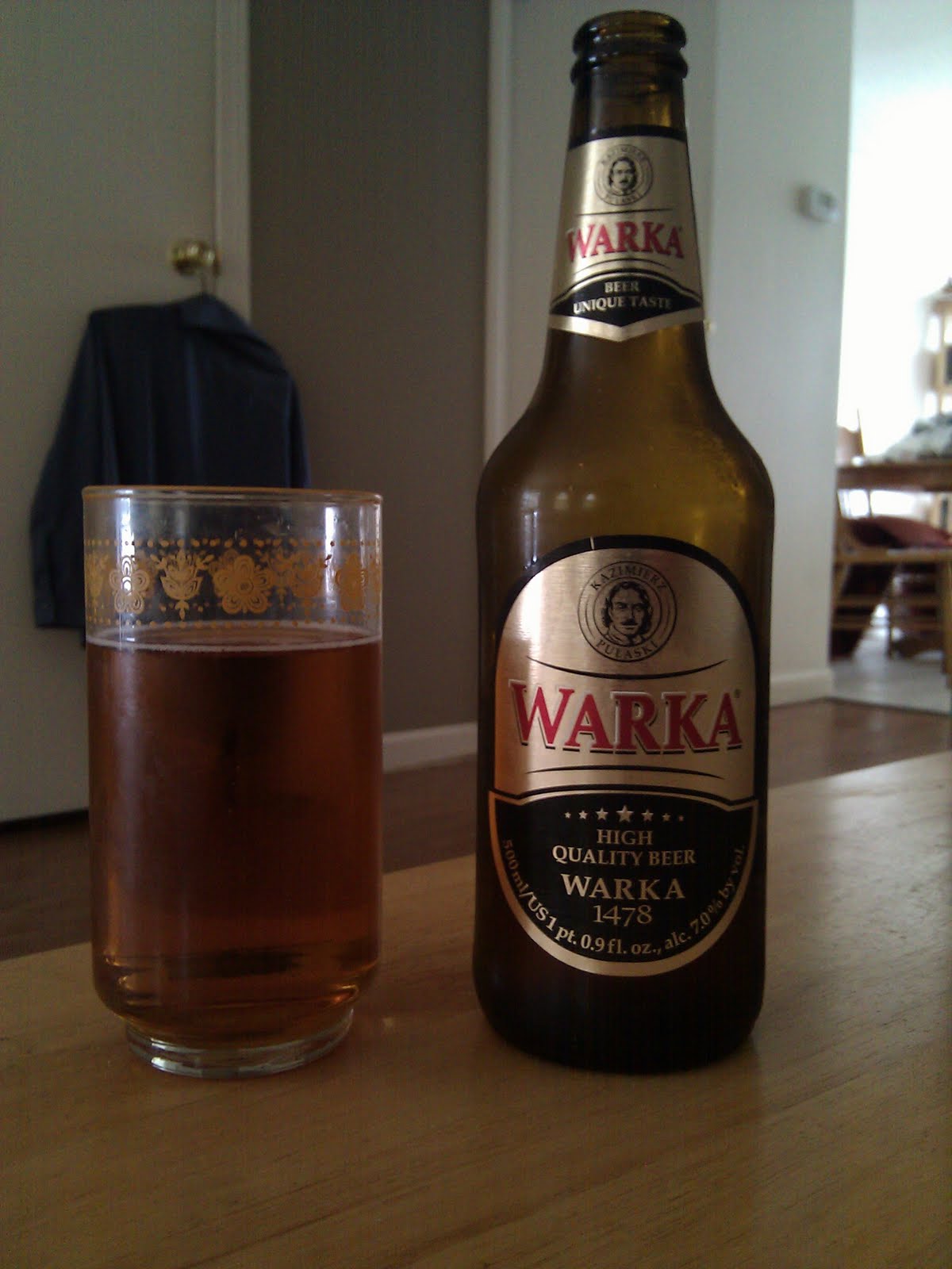Warka Brewery's Strong Lager | I Love The Sauce