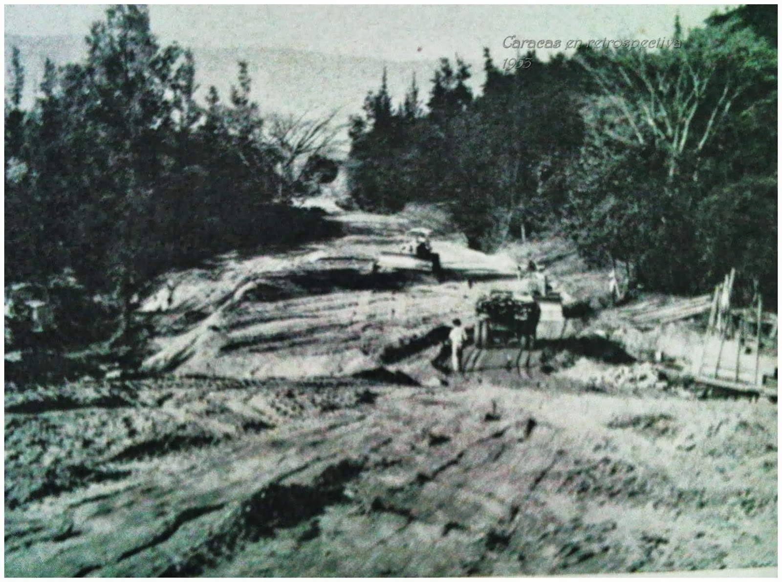 CARACAS EN RETROSPECTIVA: Obras de Caracas, Av Guzmán Blanco - La Cota 905-