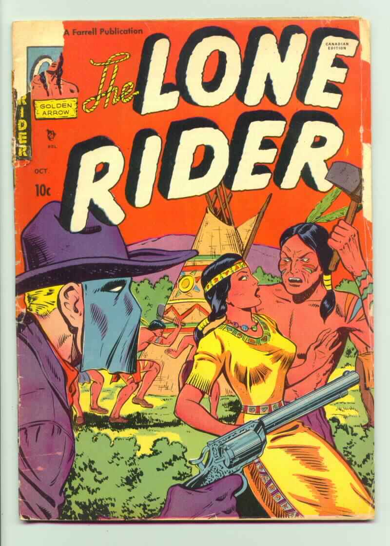 Old-fashioned Comics: The Lone Rider #01 – #26 (1951–1955) Farrell ...