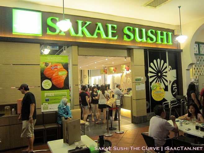 Isaactan.net: Sakae Sushi Japanese Restaurant The Curve