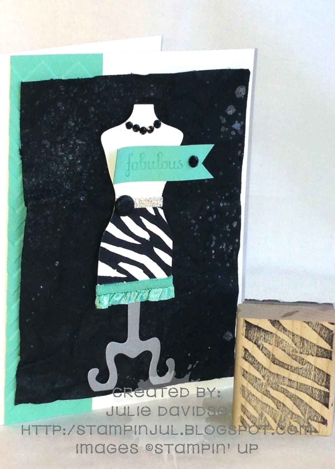 Stampinjul-Julie Davidse Stampin' Up! Demonstrator: Undefined Card-Take 3