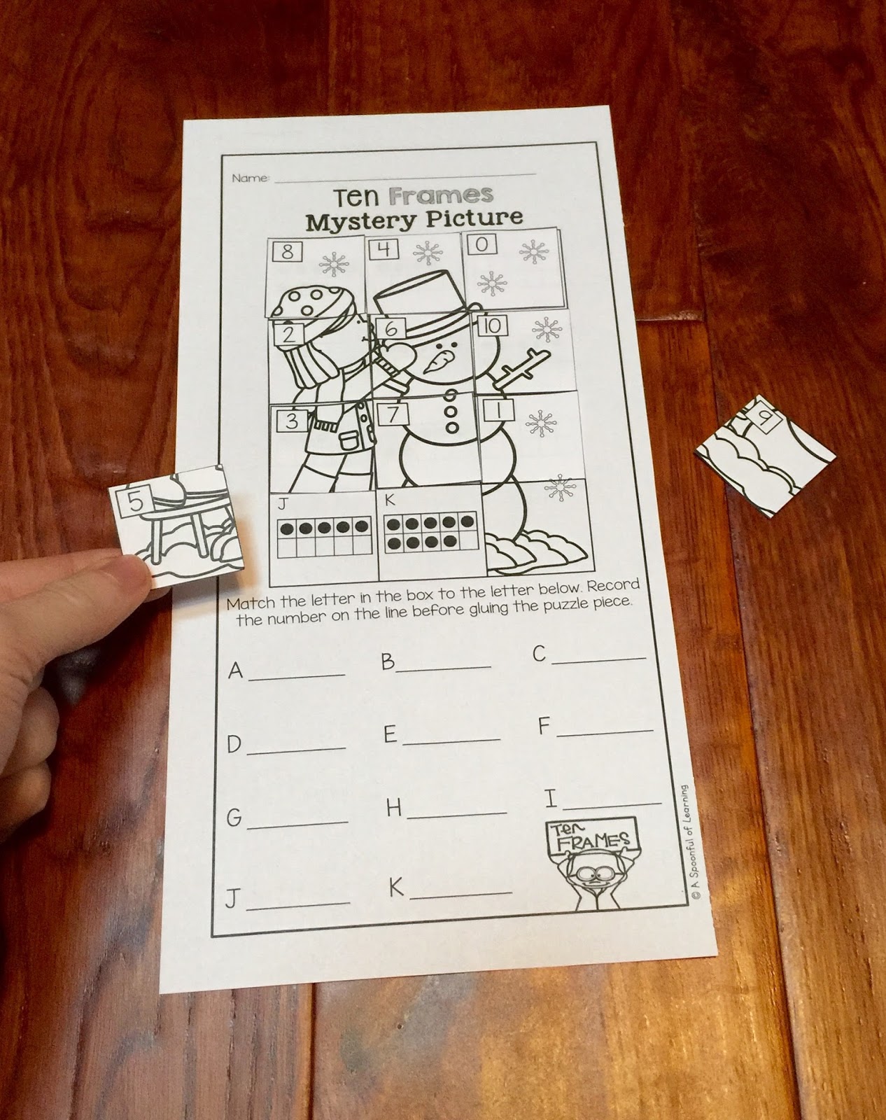 Winter Mystery Puzzles FREEBIE! - Learn how to Solve puzzle