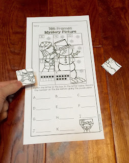 Winter Mystery Puzzles FREEBIE! - Learn how to Solve puzzle