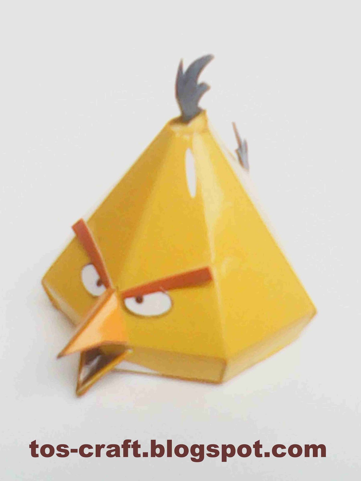 Tos-craft: Angry Birds Papercraft