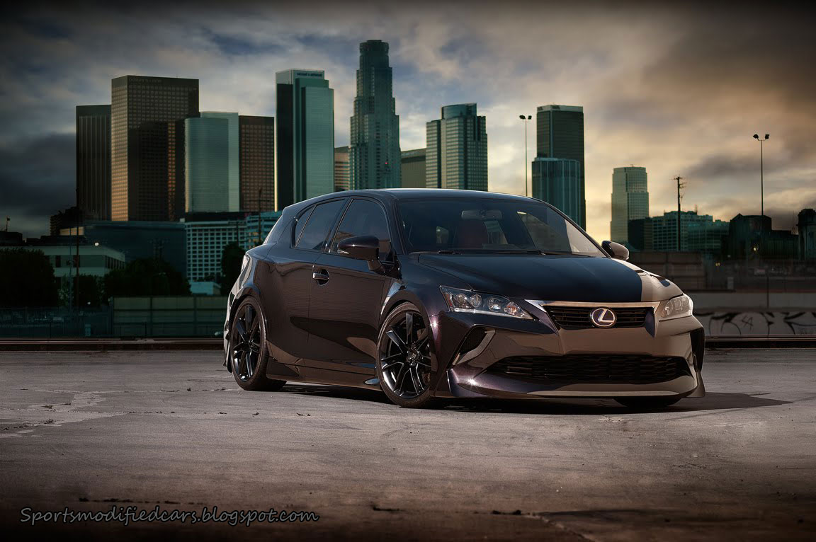 Five Axis 'Low-Rider' Lexus CT 200h Previewed for SEMA 2011 | Sport Cars