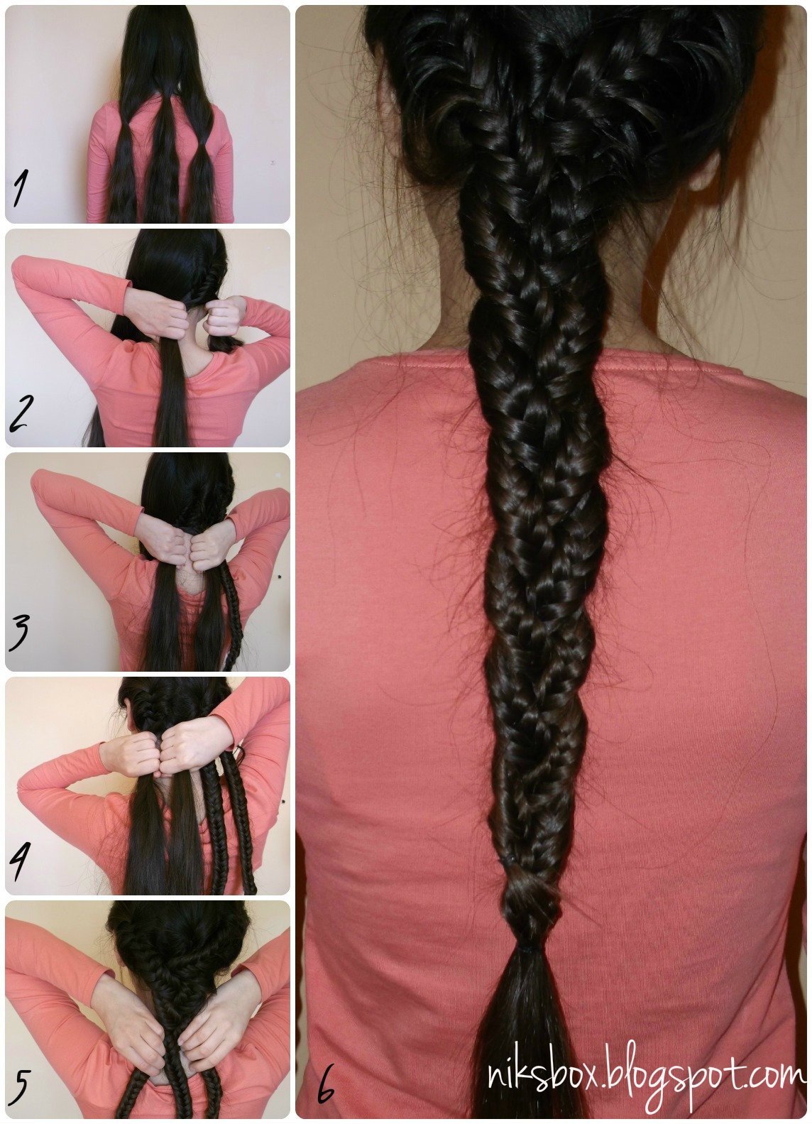 3 in 1 fishtail braid | 3 az 1-ben halszálka fonás | Nik's Box