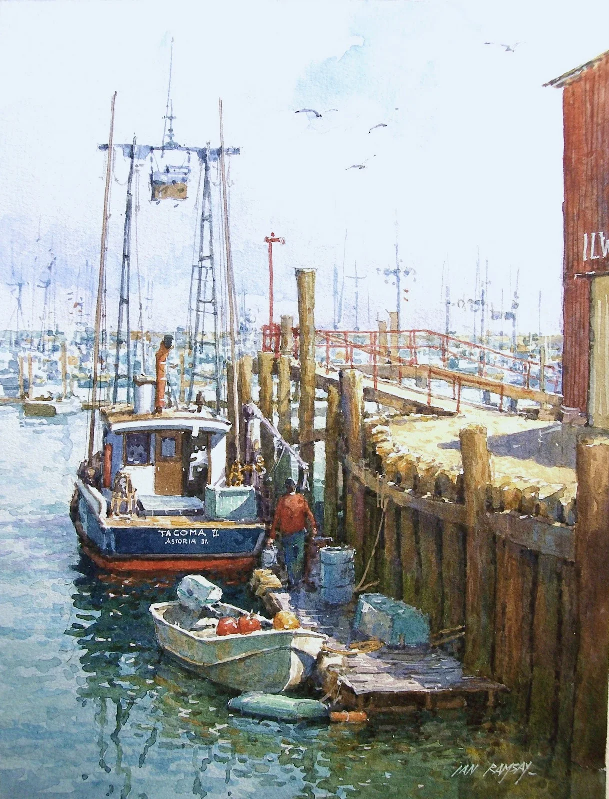 Ian Ramsay, 1948 | Plein Air /Watercolour painter | Tutt'Art@ | Pittura ...