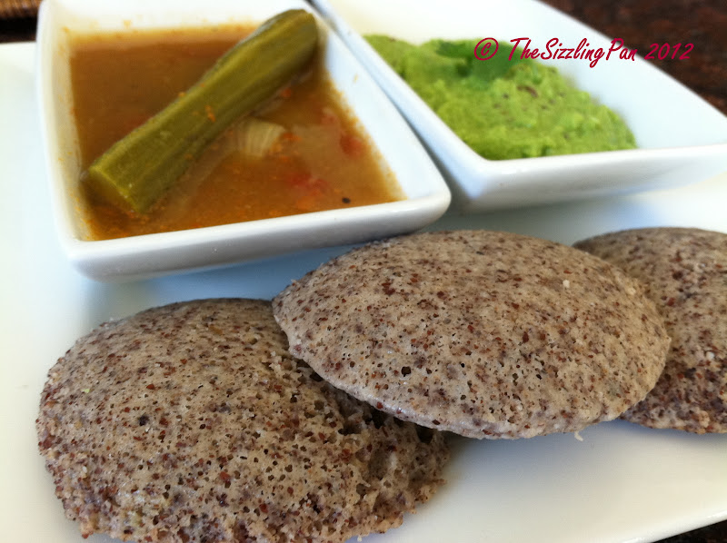 The Sizzling Pan: "Nutritious and Delicious" - 'Ragidlis' =Ragi Idlis ...