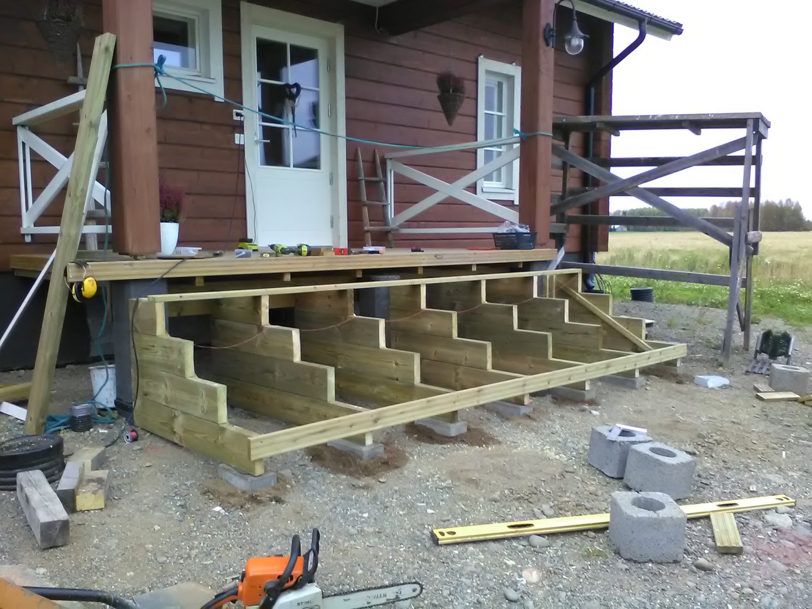 Puuhamutka. Myö rakennettaan hirsitalo Pohjjois-Karjallaan.: Talon ...