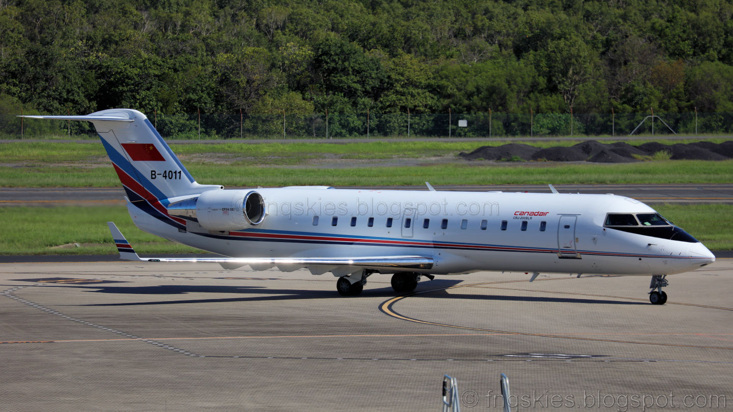 Far North Queensland Skies: China United Airlines Canadair CRJ-200 B-4011