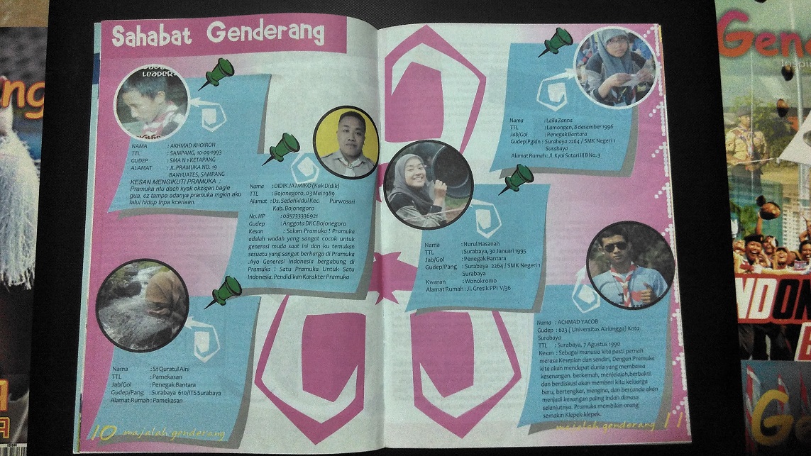 Genderang : Aset Media Publikasi yang Dimiliki Kwarda Jawa Timur