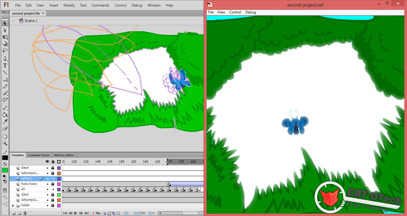 Flash! Animation and Interactive Maker Software - Cat DTech