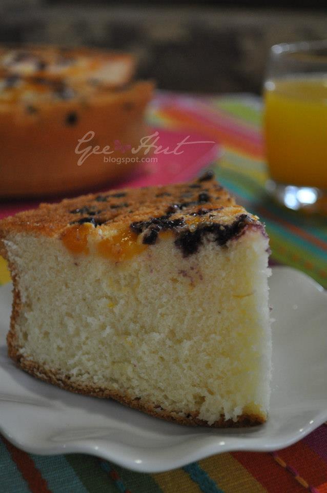 GeeHut: Kek peach terbalik?