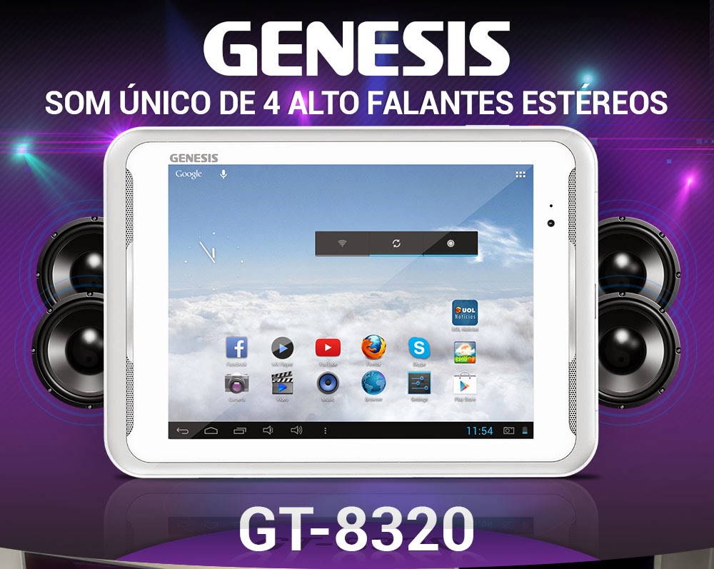 [Novo] Tablet Genesis GT-8320 ~ Linha Genesis