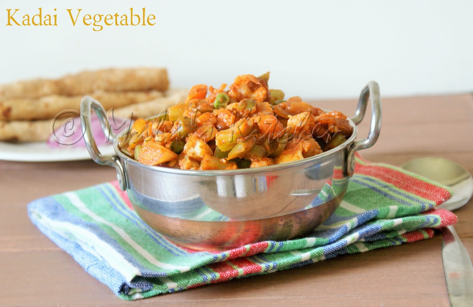 Kadai Vegetable | Kadai Sabzi - Malas-Kitchen