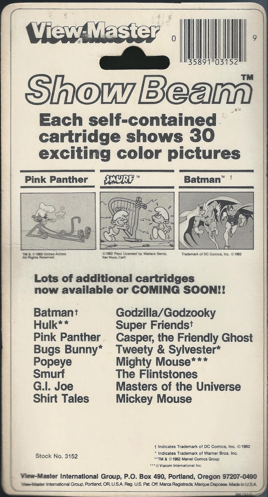 the sphinx: View-Master Show Beam Cartridge (GAF, 1982)