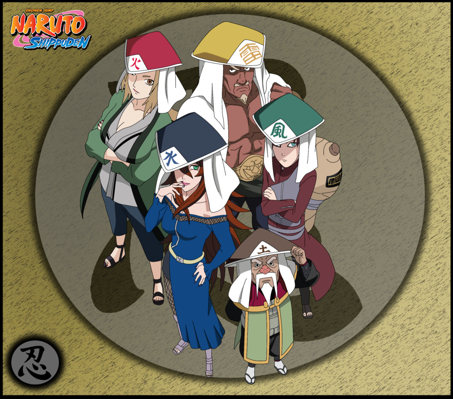 NARUTO SHIPPUDEN: kages