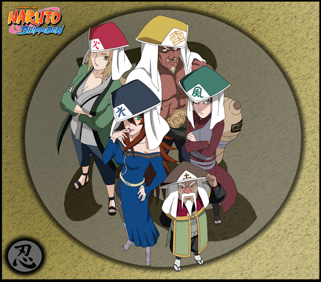 NARUTO SHIPPUDEN: kages